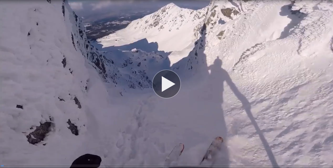 Na nartach z Orlej Perci. Tak wygląda zjazd żlebem Honoratka (FILM) - TATROMANIAK - Serwis ...